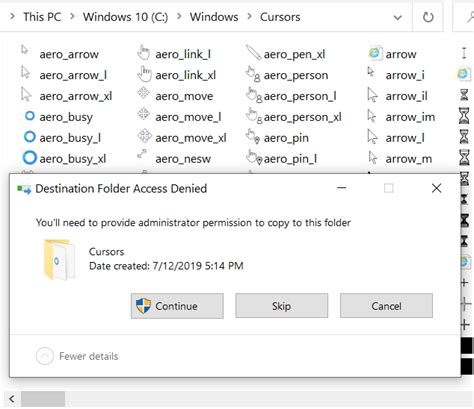 Restrictions When Copyingmoving Files To C Drive Windows 10 Forums