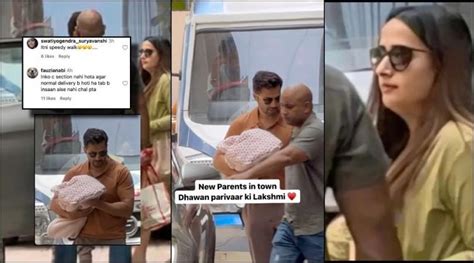 Varun Dhawan Shares First Glimpse Of Daughter On Fathers Day