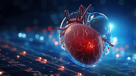 Premium Photo Nanobots Monitoring Heart Rhythms For Early Detection Of Cardiovascular Diseases