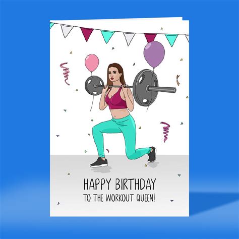 Gym Workout Birthday Card 11773 Thortful Birthday Cards Happy
