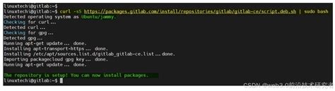 如何在linux安装gitlab csdn博客