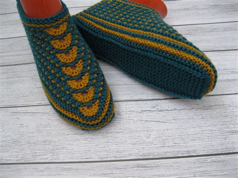 Домашние Тапочки Связать Спицами Лучшая Фото Подборка