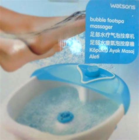 Watsons Bubble Footspa Massager Health And Nutrition Massage Devices On