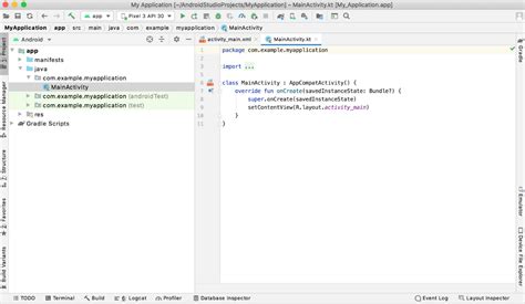 Creating An Android Project With Android Studio How To Build Android Apps With Kotlin