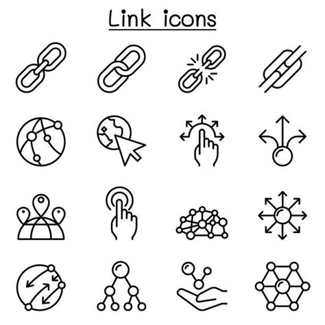 Link Icon 圖畫、圖片和照片檔 Istock