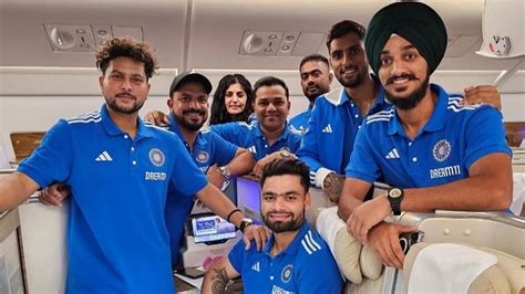 Ind Vs Sa Indias T20 Squad Leaves For South Africa For Their Upcoming