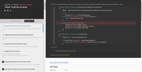 falta de clareza nas mensagens de exception · issue 317 · pagarme