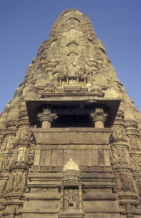 India Khajurao Kandarija Mahadeva Temple Editorial Stock Image Image