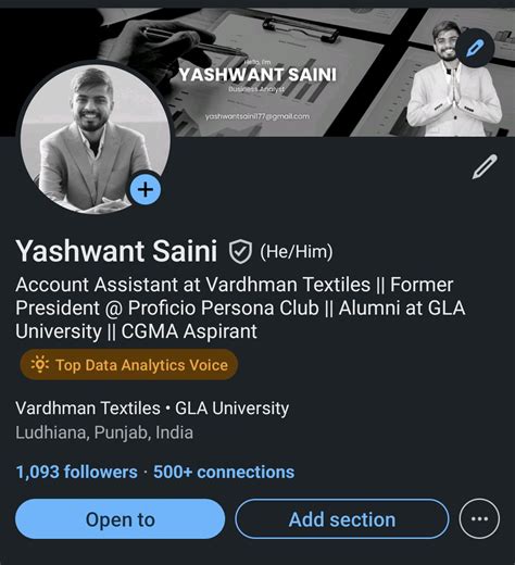Yashwant Saini On Linkedin Today I Became A Top Data Analytics Voice