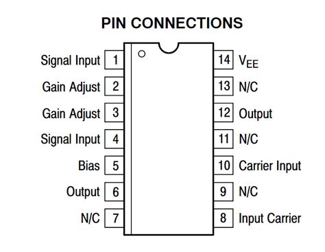 Mc1496dg Mc1496 Mc1496d Ic Chức Năng Sop 14 3 9mm