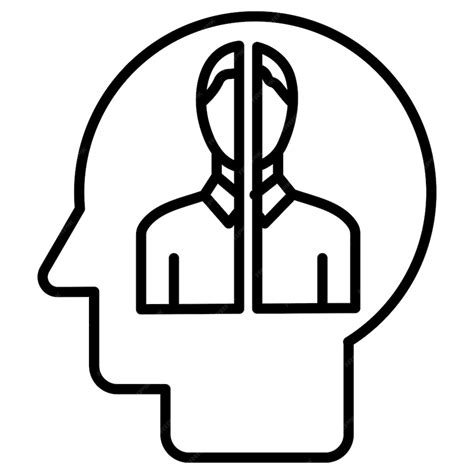 Premium Vector Personality Disorder Vector Illustration