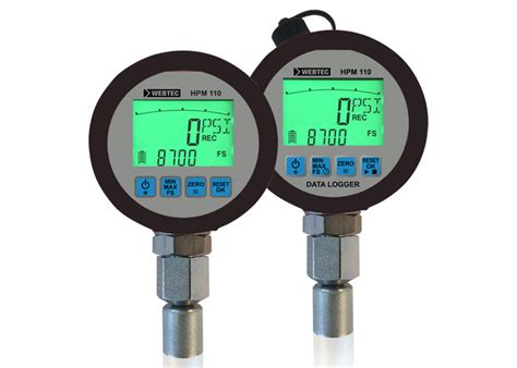 Webtec Digital Pressure Gauge Now Offers Data Logging Capability Fluid Power World