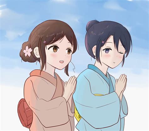 描き初め あだしま ごぼう的安达与岛村Pixiv插画图片 BoBoPic