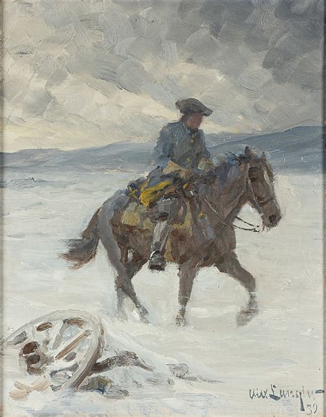 Alexander Langlet Ridande Karolin Bukowskis