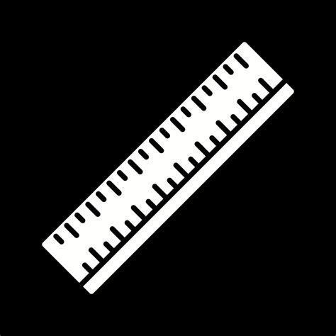 Ruler Vector Icon 19892612 Vector Art At Vecteezy