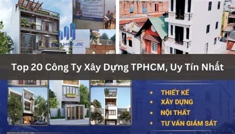 Top 20 Công Ty Xây Dựng Tphcm Uy Tín Nhất