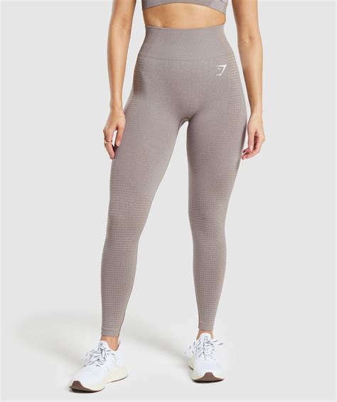 Gymshark Vital Seamless 20 Leggings Warm Taupe Marl Gymshark