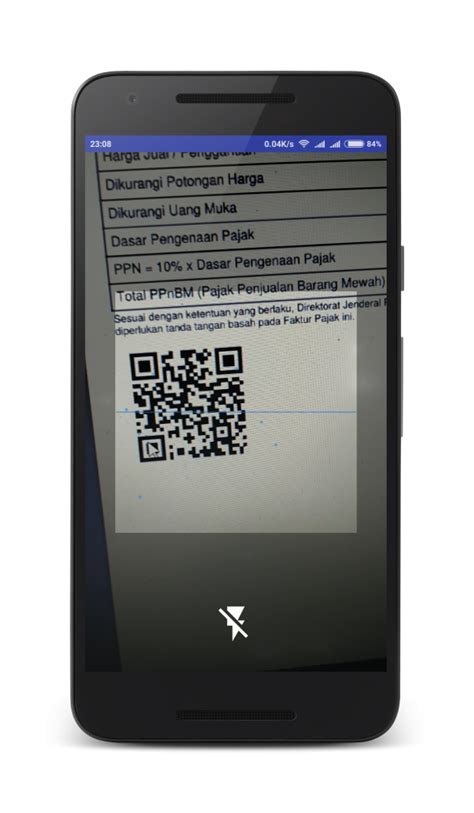 Menu QR Code Scan Panduan EFaktur NC Version