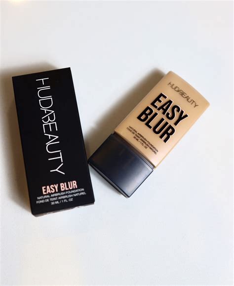Huda Beauty Easy Blur Foundation Makeup Review The Daily True