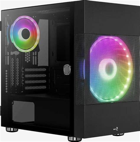 Куќиште за компјутер Aerocool Atomic Argb Mini Tower Gjirafa50