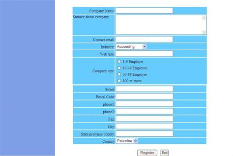 job placement home page