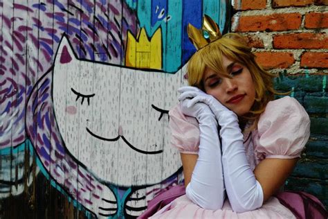 Princess Peach Cat By Rinamx On Deviantart