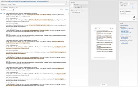 Bug Too Many Spaces Exporting Passage List To Word Logos Community