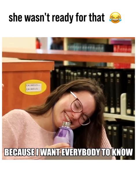 She Wasnt Ready For That 😂 Face College Joke Practical Joke Her