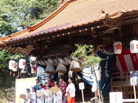 田中山神社秋祭り・巫女舞奉納 安佐南区より食べ歩きの『さわやか日記』