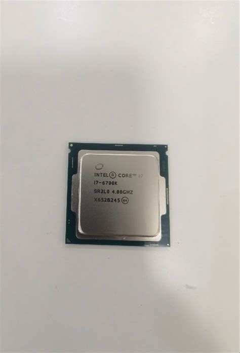 【やや傷や汚れあり】intel Cpu Core I7 6700k Lga【中古】cpuの落札情報詳細 ヤフオク落札価格検索 オークフリー