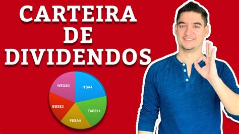 CARTEIRA DE DIVIDENDOS COMO RECEBER PROVENTOS TODOS OS MESES EM 2020