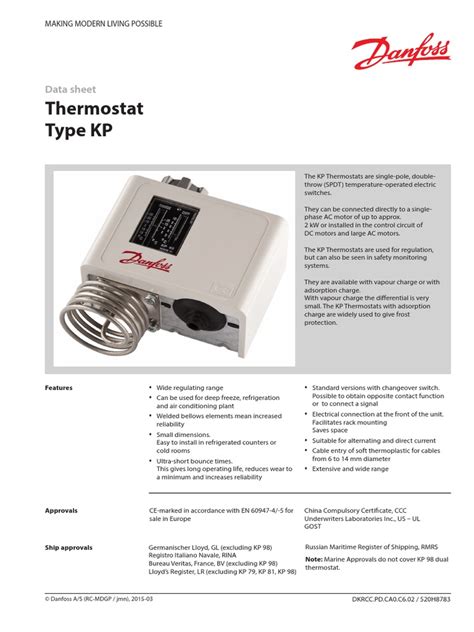 Danfoss Kp Thermostats Pdf Danfoss Kp Thermostats Pdf