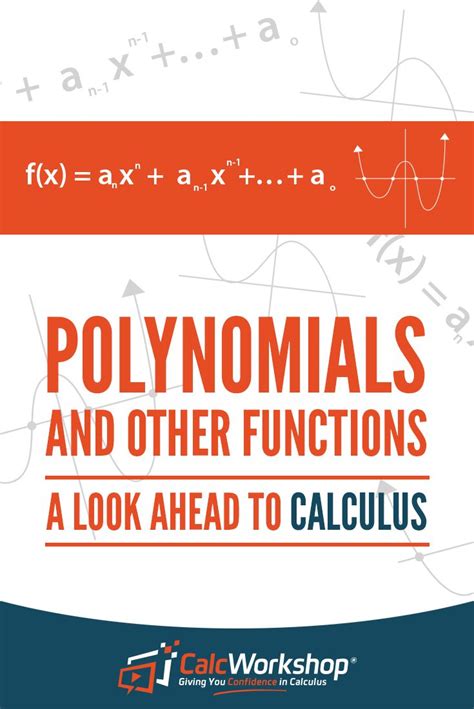 Polynomial Functions In Calculus Calculus Polynomials Math Methods
