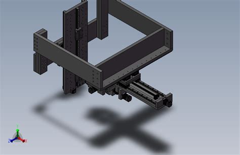 5轴自由度数控机床雕刻机 可转6轴 Cnc 机械设计图纸资料 3d模型solidworks 2015模型图纸下载 懒石网
