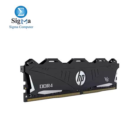 Hp V6 Ddr4 16gb 3600mhz Cl18 Desktop Gaming Memory With Heatsink Black