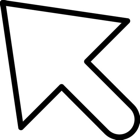 Mouse Cursor Line Icon 51772904 Vector Art At Vecteezy