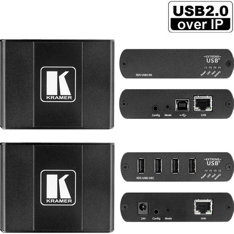 Usb Extender Kramer Kds Usb2 Hi Speed Usb 2 0 Extender Kit