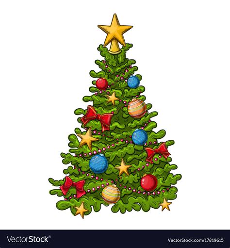 Top 999 Christmas Tree Drawing Images Amazing Collection Christmas