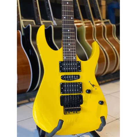 Jual Gitar Elektrik Ibanez Yelow Shopee Indonesia