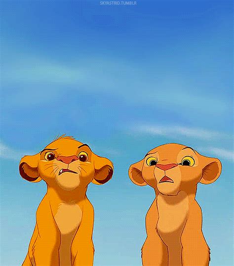 Lion King Simba And Nala  Find And Share On Giphy