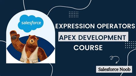 3 Expressions And Operators In Apex Hindi Salesforce Apex Tutorial