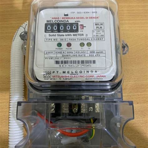 Promo Kwh Meter Tipe Ms 98 E Melcoinda 5 40 A Diskon 23 Di Seller