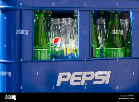 Empty Glass Bottles Crated And Ready For Recycling Dubrovnik Croatia