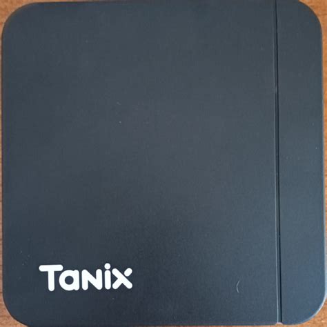 Медиаплеер Tanix ТАН HDMI RJ Ethernet USB мм DC мм черный матовый Android