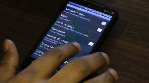 Free Wifi Tether In Sprint Htc Evo 4g Youtube