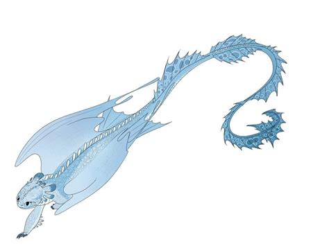 Old Light Fury Concept H T T Y D Amino How Train Your Dragon