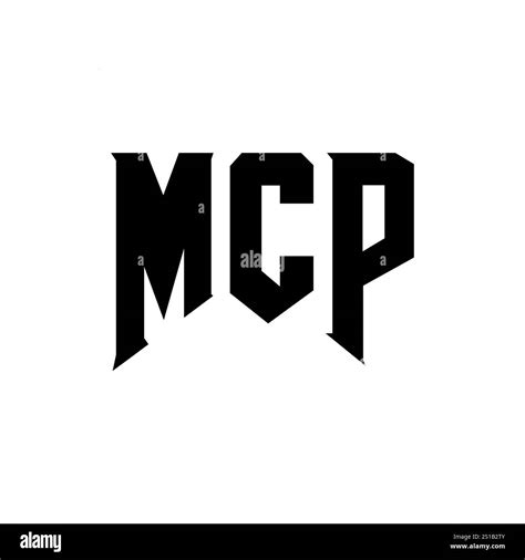 Mcp Letter Logo Design For Technology Company Mcp Logo Design Black