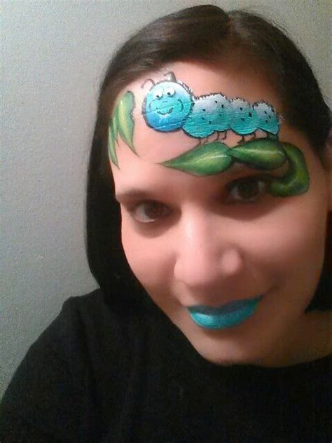 Caterpillar Caterpillar Face Painting Carnival Anderson Carnavals
