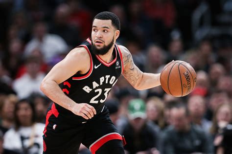 Chicago Illinois March 30 Fred Vanvleet 23 Of The Toronto Raptors