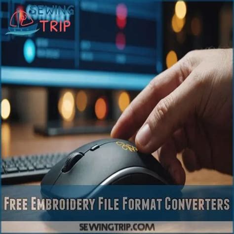 Machine Embroidery File Format Converters Top Free Tools For